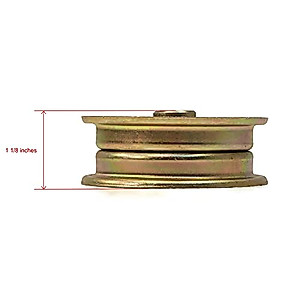FLAT IDLER PULLEY REPLACES OEM:MTD 756-0981A, 756-0981B, 756-04224 OUR PART NUMBER: 36-1093, Model: , Home & Garden Store