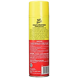 Tuff Stuff Foam Cleaner Multi-Purpose Cleaner, 22 oz Aerosol, 2 Pack