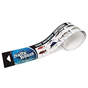 Salty Bones Texas Saltwater Lawsticker - 36" Sticker Ruler - Made in The USA - Newest Version