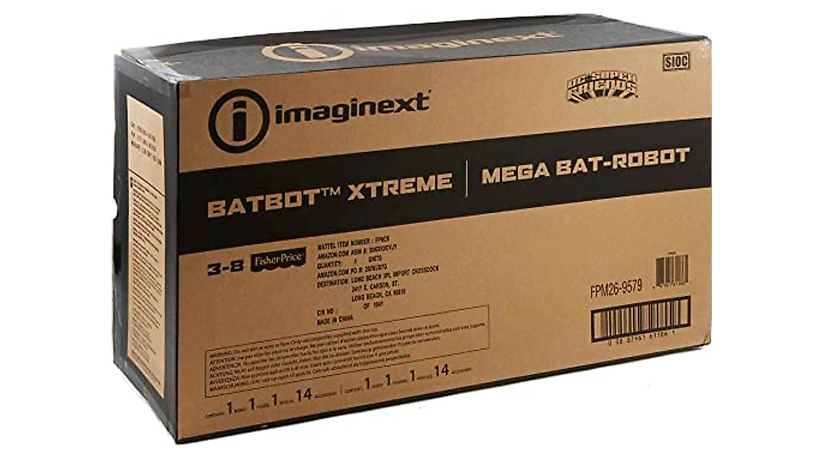 Imaginext DC Super Friends Batbot Xtreme - 30" Action Toy