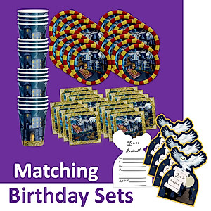 Wizard Castle Birthday Party Invitations & Envelopes Value Pack (20 Count)