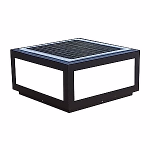 ZHUANYIYI Solar Lights Outdoor,Modern Waterproof Villa Garden Gate Lights,Aluminum Lamp Body,Waterproof and Rustproof,for Home Garden