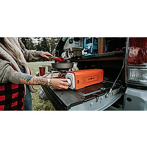 GasOne GS-8300 - Camp Stove Compact Butane Stove with Carrying Case - Foldable Portable Stove