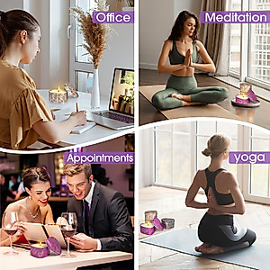 WarmEmbrace Scented Candles, 4 Pack Candles for Women, Candle Set 4 Different Scents, Natural Ingredients Soy Candles, Candles for Home Scented, Candle Sets for Women Present for Birthday, Christmas