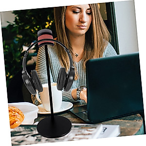 JEWEDECO Headphone Hanger Clothes Hanging Rack Stand Wireless headsets Over Ear Wireless Headphones Gaming Headphone Stand Wireless Over The Ear Headphones Headphone Display Stand Alloy