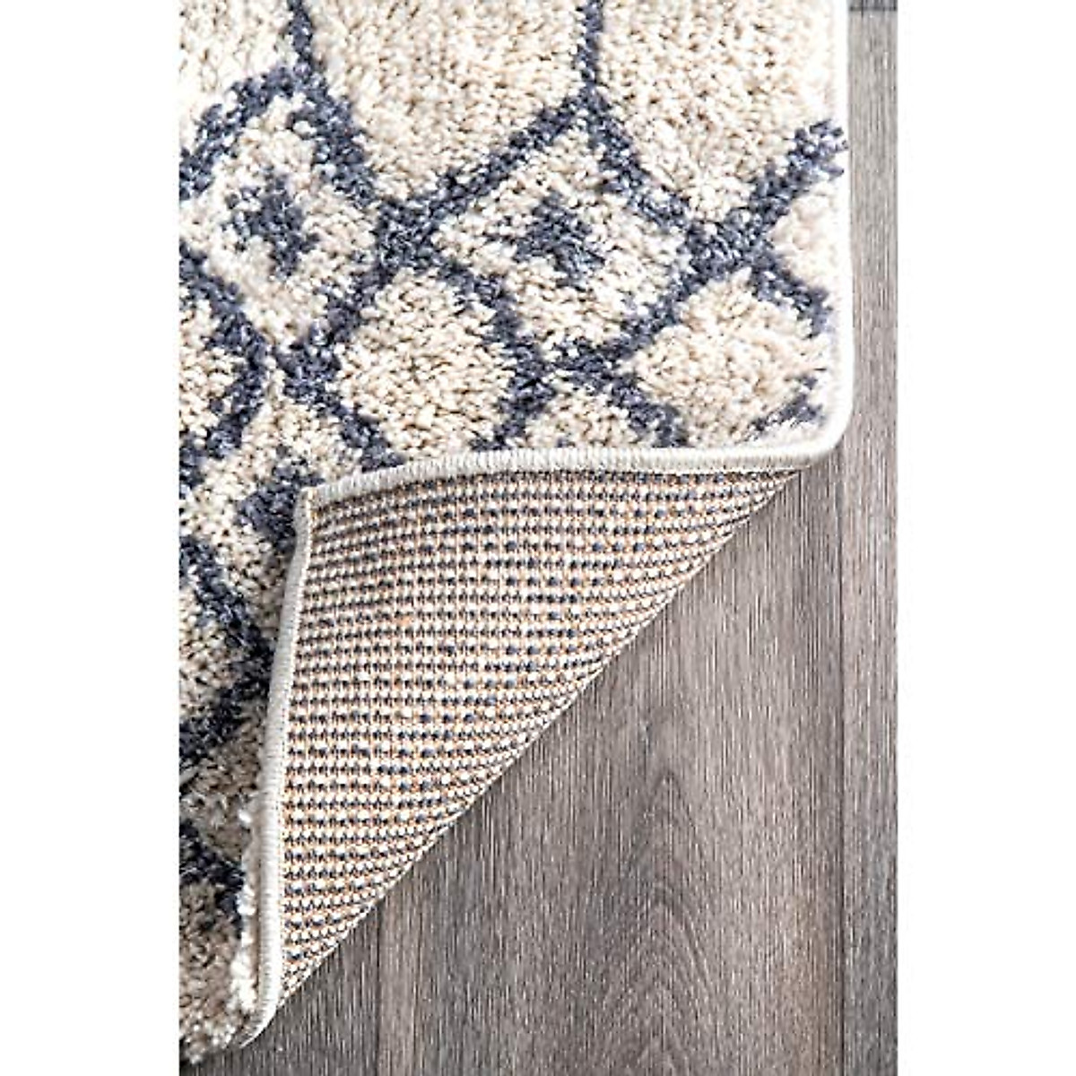 nuLOOM Barbara Moroccan Area Rug, 6' 7" x 9', Beige