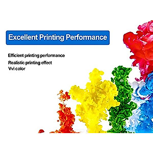 Ink Refill Kit 1005 ml for HP 950 951 932 933 60 61 952 902 901 62 63 21 22 920 940 934 564 711 970 971 94 95 96 Inkjet Printer Cartridges for Refillable Ink Cartridges with 4 Free Syringes