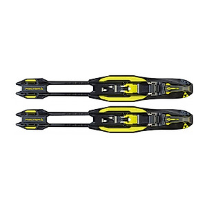 FISCHER Unisex Adults Race Classic Step-in Tool Free IFP High-Performance Nordic Cross Country (XC) Black/Yellow Bindings