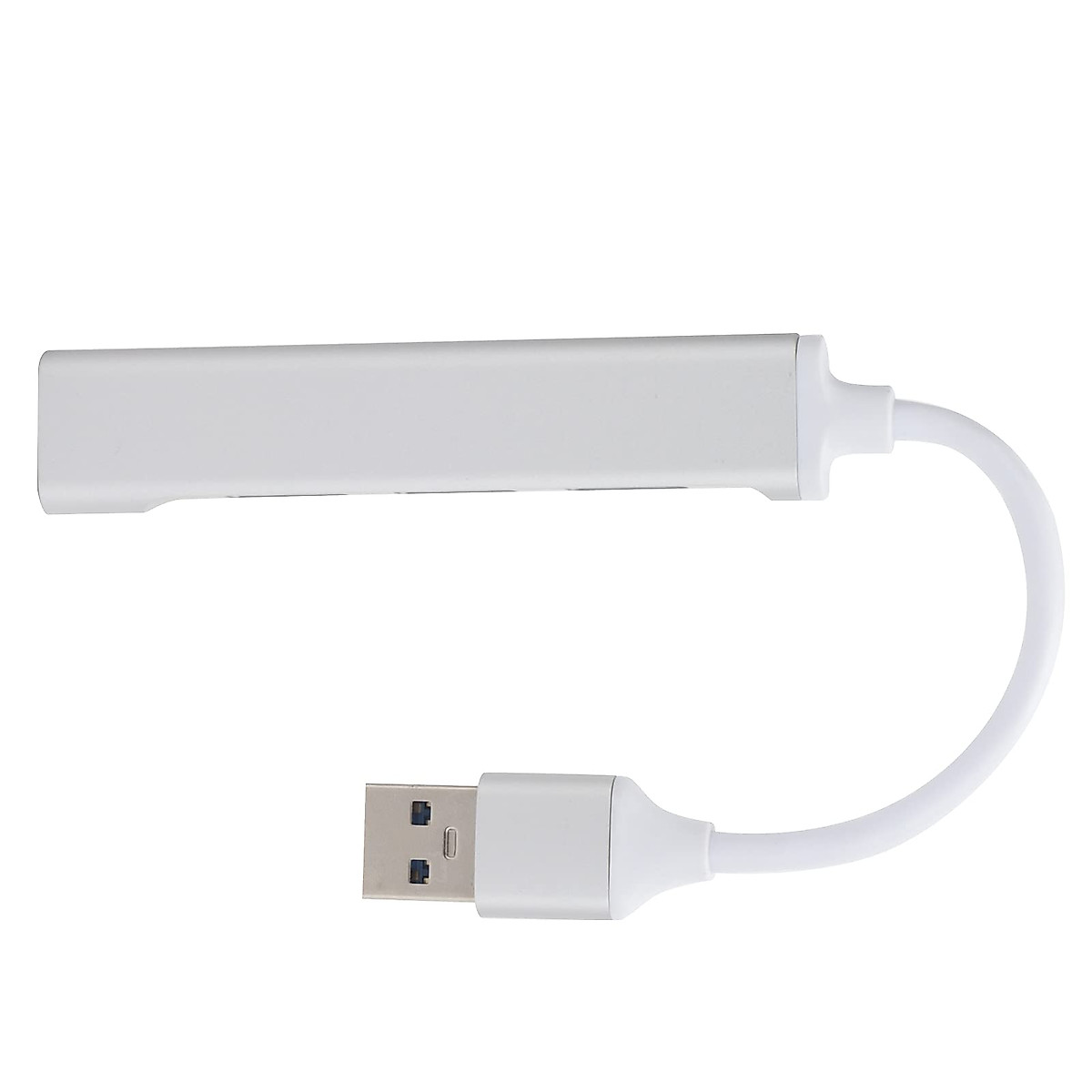 4 Port USB3.0 Hub, Aluminum Alloy Adapter Converter UltraHigh Speed Splitter Support for Windows XP/Vista/7/8 OS X