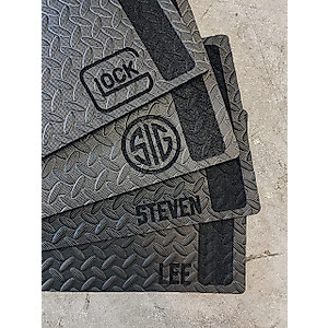 Customizable Gun Mat - Gun Cleaning Mat - EVA Foam 17 x 10.5'' - Tactical Take Down Mat