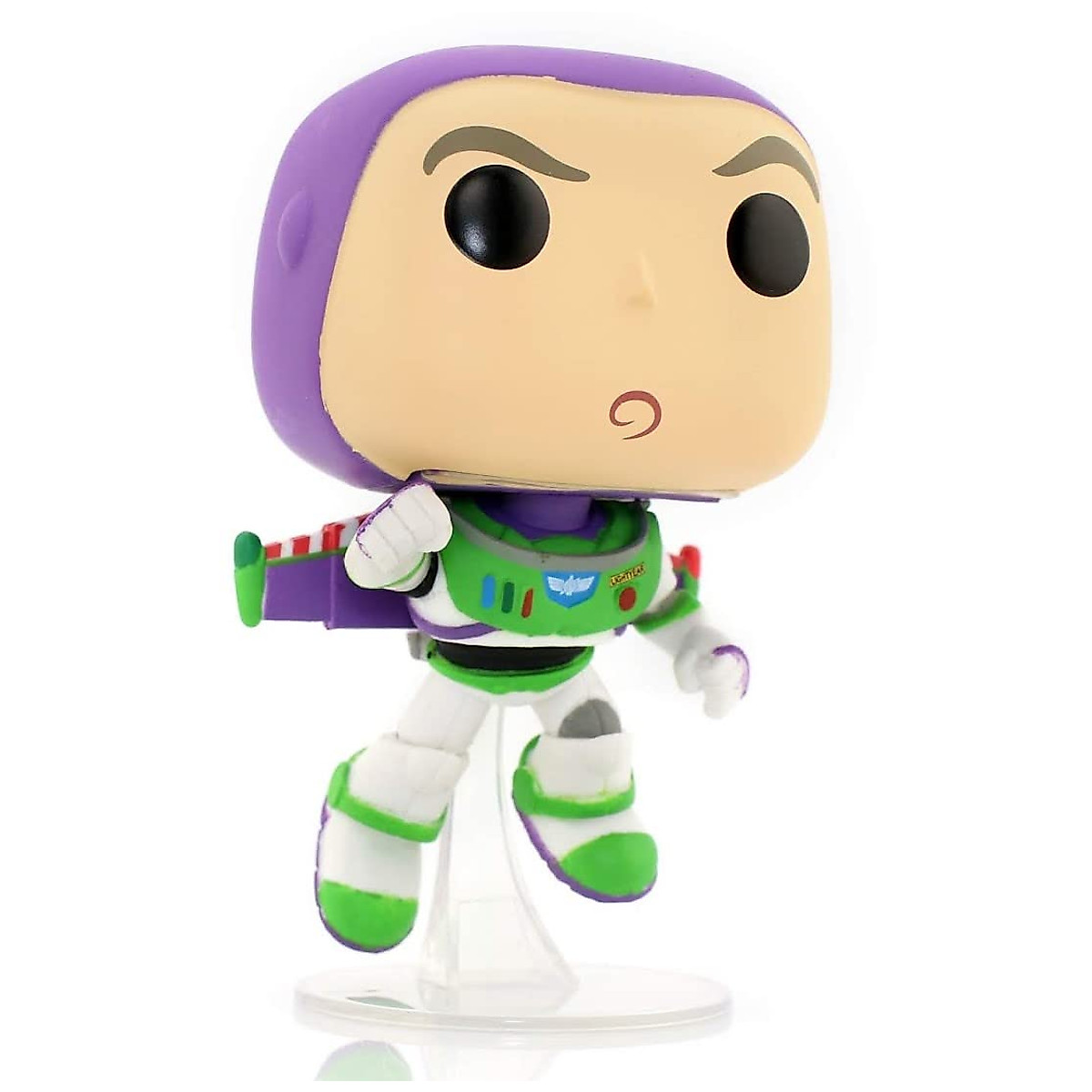 Disney Pixar: Toy Story 4 - Buzz Lightyear Funko Pop! Vinyl Figure (Bundled with Compatible Box Protector Case), Multicolored, 3.75 inches