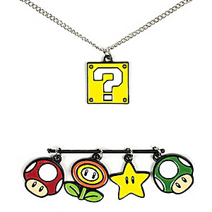 Nintendo Necklace Set - Super Mario