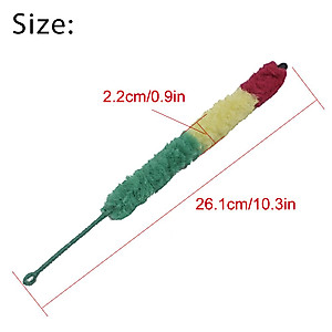 Clarinet Brush, Soft Microfiber Clarinet Cleaning Brush Cleaner Pad Saver Tool Kit Accessory