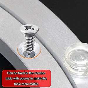 Turntable Bearing 5 8 10 12 14 16 18 20 24 28 32 40inch Heavy Duty Aluminium Alloy Aluminum Swivel Base Bearing, Non Slip Lazy Susan Turntable Bearing, For Table, TV Monitor, Sculpture