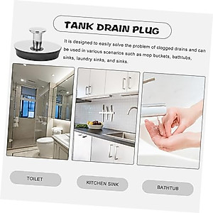 LIFKICH 4pcs Drain Drain Stopper Bath Tub Stoppers Sink Drainage Sink Drain Filter Sink Stopper Sink for Bathroom Washbasin Washbasin Stopper