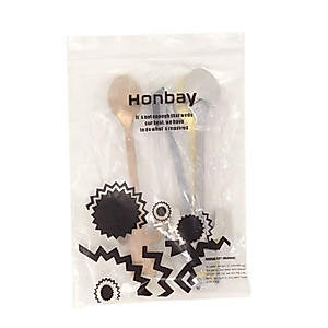 Honbay 4PCS Stainless Steel Cute Mini Cat Spoon for Tea, Coffee, Dessert, Sugar, Ice Cream, etc (11.5cm/4.5inch)