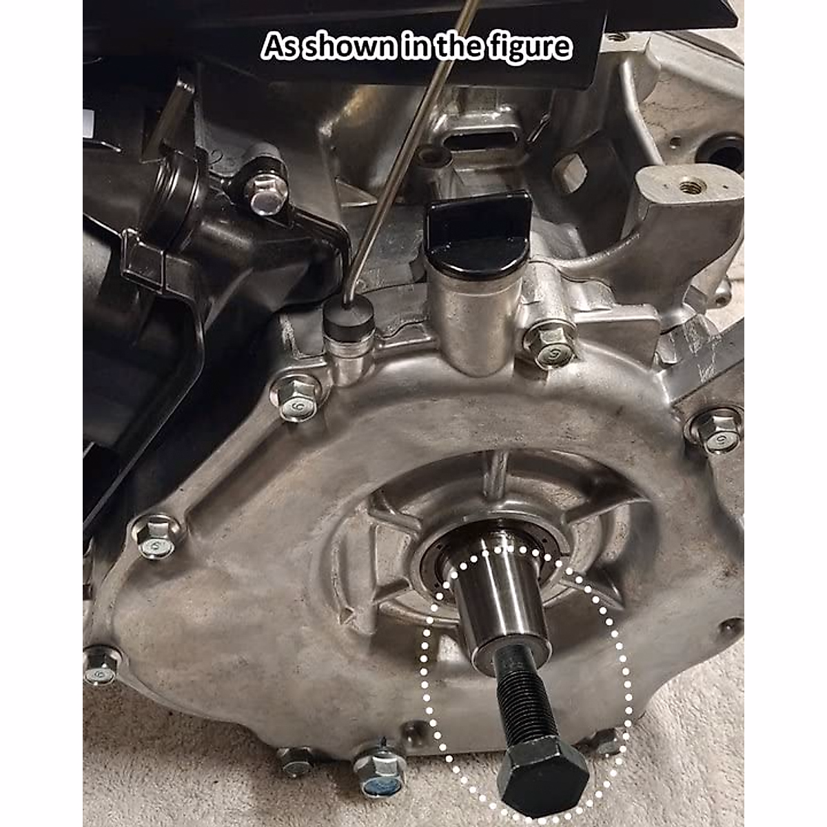 Nahntaipy Golf Cart Primary Drive Clutch Puller Removal Tool Fit for Club Car DS & Precedent 1988-up,Replace 1014496, 5707