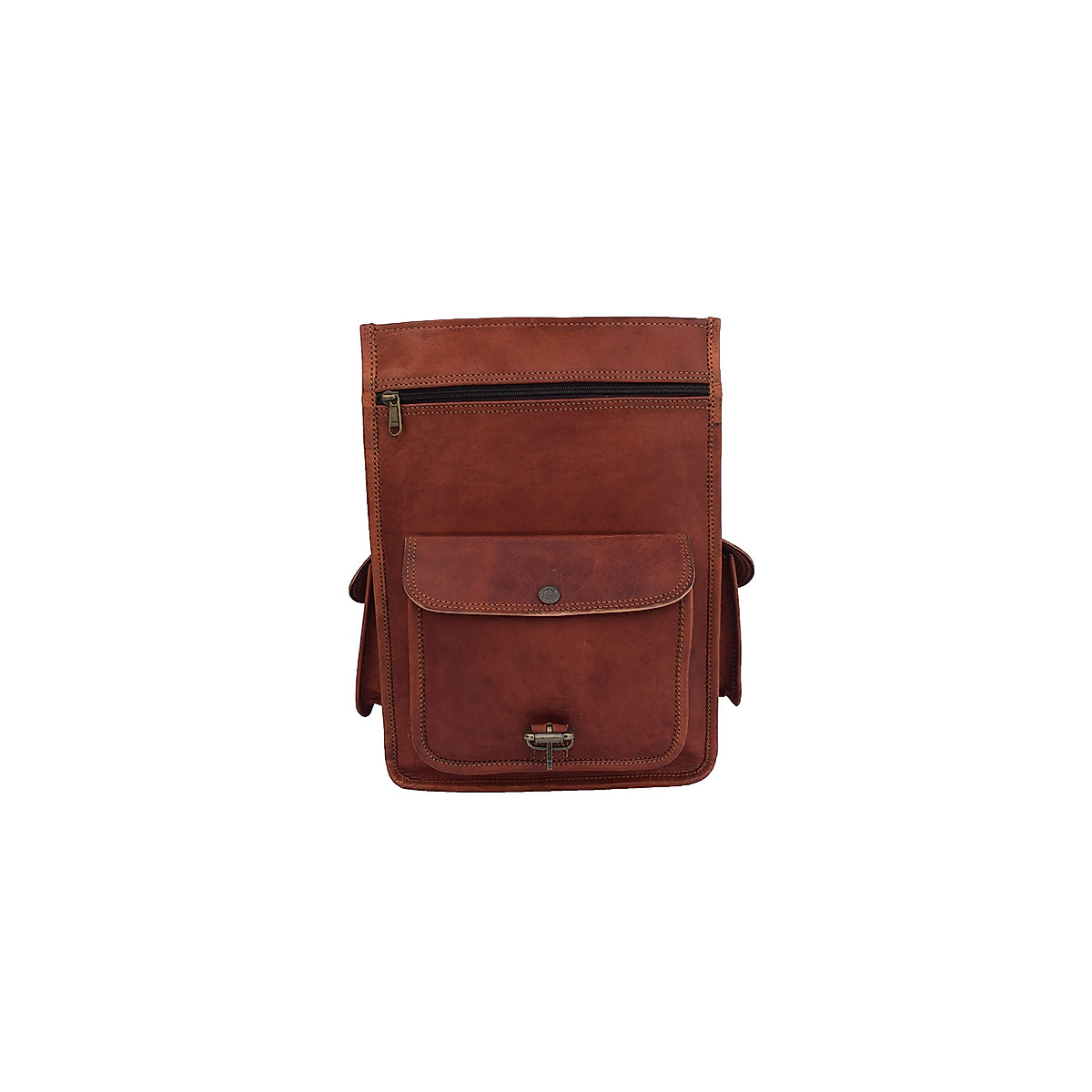 Vintage Leather Laptop Backpack 13 Inch MacBook Pro/Air Bag Rucksack Shoulder Bag