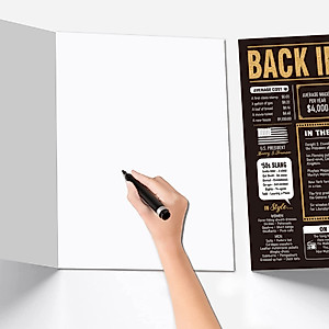 Ogeby Funny 71th Birthday Gifts for Women Men, Jumbo 71th Birthday Card for Dad Mom Grandma, Gifts for 71 Year Old Woman, Happy Back in 1953 Birthday Cards Gifts