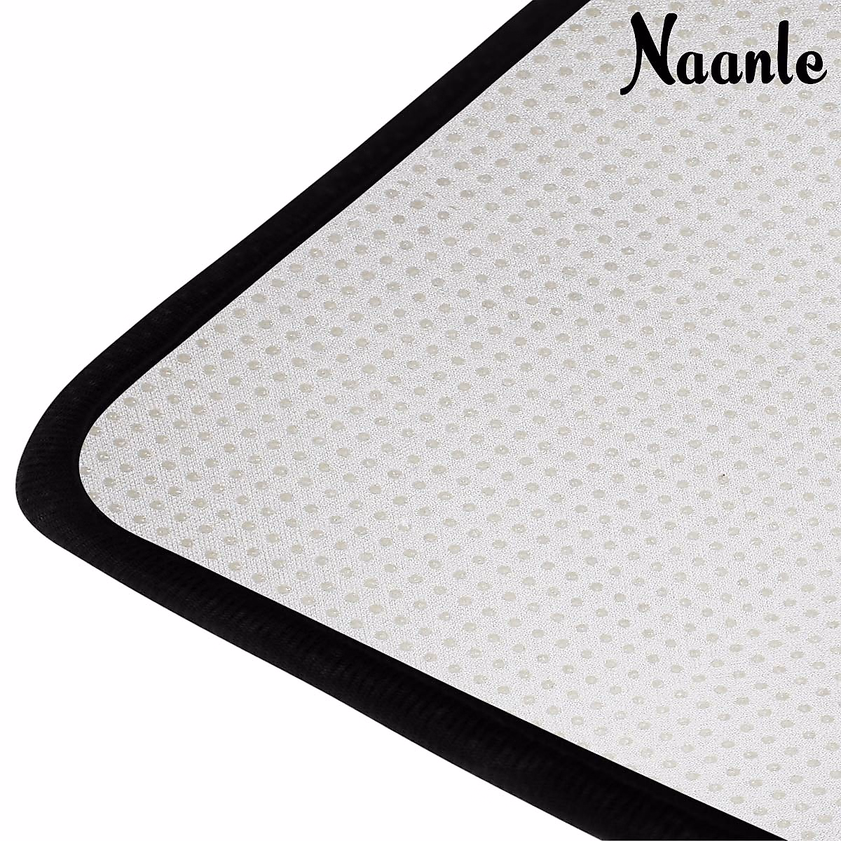 Naanle Music Musical Area Rug 5'x7', Microphone with Music Notes Polyester Area Rug Mat for Living Dining Dorm Room Bedroom Home Decorative