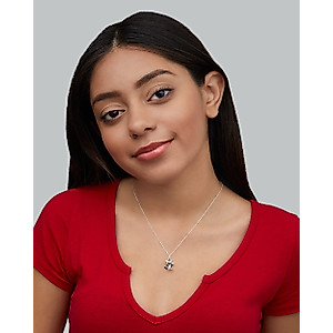 Disney Winnie the Pooh Womens Sterling Silver Necklace - Tigger Pendant Necklace with 18-inch Chain Jewelry for Women