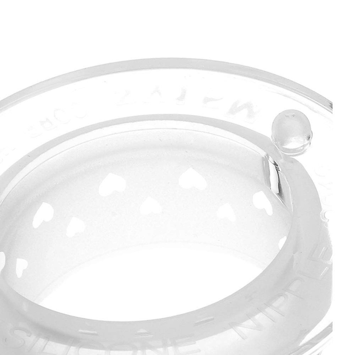 Matyz 4-Pack Silicone Replacement Nipple for Matyz Wide Neck Bottles, Slow Flow, Newborns Up to 3 Months (Size S)