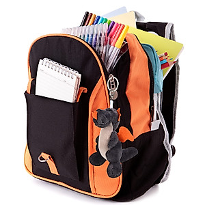 Kasyat 9 Pieces Dinosaur Stuffed Animals 4-6 Inch Mini Plush Dinosaur Figures Assortment Keychain Soft Backpack Ornaments Pendant for Stocking Stuffers, Doll Machine, Dinosaur Party Favors