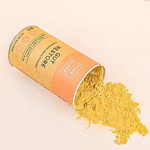 Your Super Gut Restore Superfood Powder – Organic Plant Based Powder with Probiotic Blend, Tropical Superfruit Drink Mix with Digestive Enzymes for Gut Health (30 Servings)