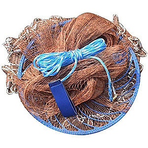 Zjnhl Fishing Equipment/Netting Easy to Throw Fish Nets, A Variety of Materials, A Variety (Edition : Height 3.6m Steel) (Size : Height 2.1m Plumb)