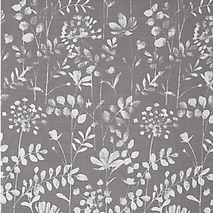 Achim Home Furnishings Charlotte Pleated Roman Valance - Grey