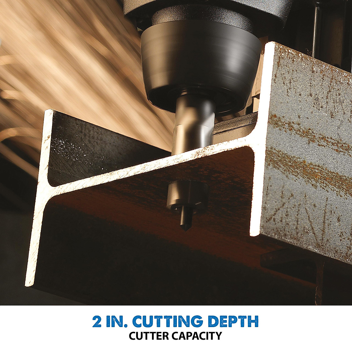 Evolution Power Tools EVOMAG42 1 5/8" Diameter x 2" Depth Magnetic Drilling System