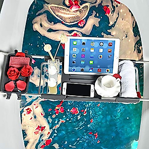 ToiletTree Products Aluminum Bathtub Caddy Tray