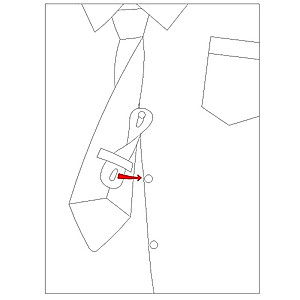 30 Pack GINFH Mens Tie Clip Invisible Tie Stays tie Holder Alternative to Tie Bars Tie Clips Personalized tie clip (30)