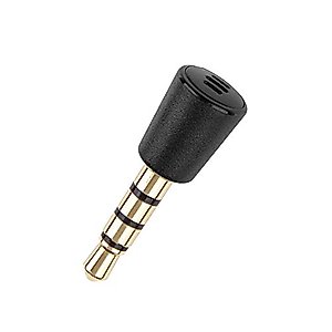 Tiny Microphone Replacement for Nintendo Switch Wii PS5 PS4 PS3 Xbox Controller, iPhone and DSLR Camera, 3.5mm Omnidirectional Mic