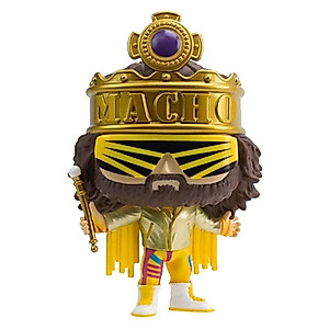 WWE King Macho Man Metallic Pop! Vinyl Figure - Entertainment Earth Exclusive