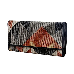Myra Bag Modernistic Wallet Upcycled Cotton S-3017