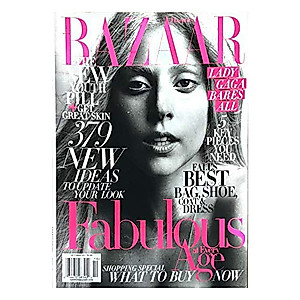 HARPER'S BAZAAR MAGAZINE, FABULOUS AT EVERY AGE. OCTOBER 2011