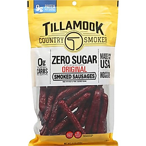 Tillamook Country Smoker Keto Friendly Zero Sugar Smoked Sausages, Original, 10 Ounce