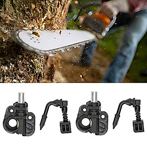 01 Oil Pump Assembly, Oil Pump Replacement, Garden Tool Parts, 2 Set Durable Easy to Install for Chainsaw Garden
