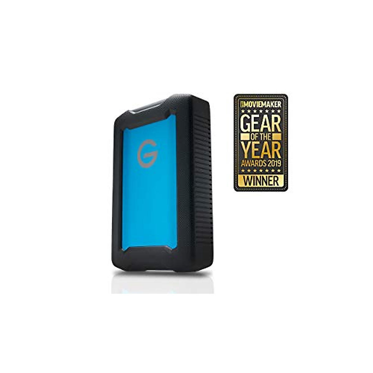 G-Technology 4TB ArmorATD All-Terrain Rugged Portable External Hard Drive - USB-C, USB 3.1 Gen 1 - 0G10435-1, 4000 GB