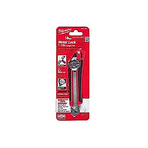 Milwaukee 48-22-1961 18mm Snap Knife Metal Lock