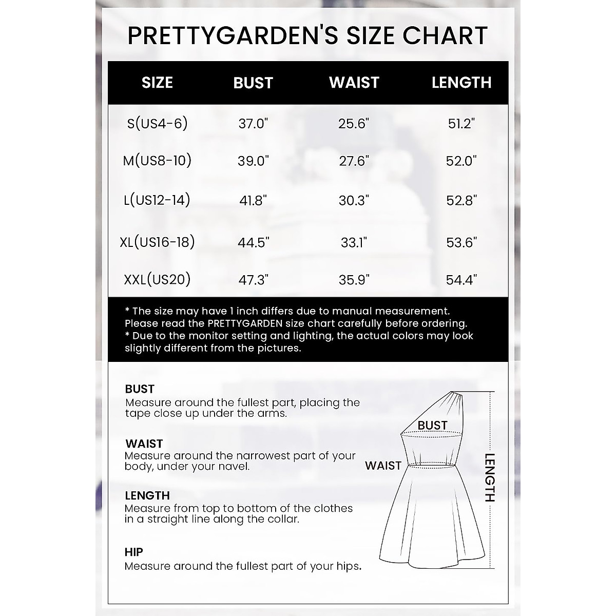 PRETTYGARDEN Women's Summer Floral Maxi Dress Knot One Shoulder Sleeveless Ruffle Flowy Boho Beach Wedding Guest Dresses(Black White Floral,Medium)