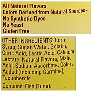 Nature Made Fish Oil Adult Gummies - Orange Lemon & Strawberry Banana 90 Ct, Pack of 2