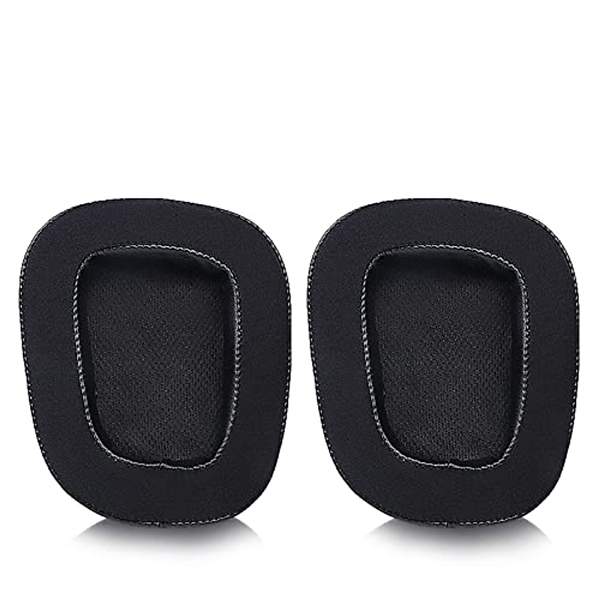 JHK Replacement Ear Pads for L ogitech G633 G633S G933 G933S G533 G935 G635 Headphones - Replacement Ear Cushions Memory Foam Earpads Cushion Cover for Headphones-Black Ice Gel Leather