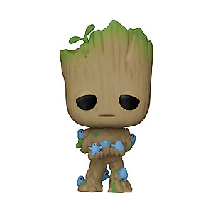 Funko Pop! Marvel: I Am Groot, Groot with Grunds