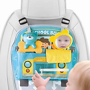 Baby car toys with steering wheel center for play and kick (Car)