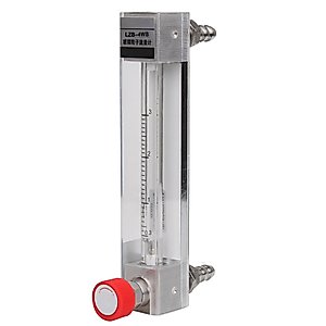Digital Air Gas Liquid Micro flow Flowmeter, LCD Display Flowmeter Rotameter, Portable High Precision 0.3-3l/min 23 * 136mm