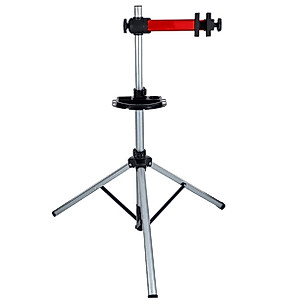 Toddmomy 1pc Repair Bike Repair Station Portable Work Bench Mechanic Tool Storage Shelves Plastic Tripod Base Stand Work Tray Portable Bike Repair Rack Bike Display Support Repair Workstand