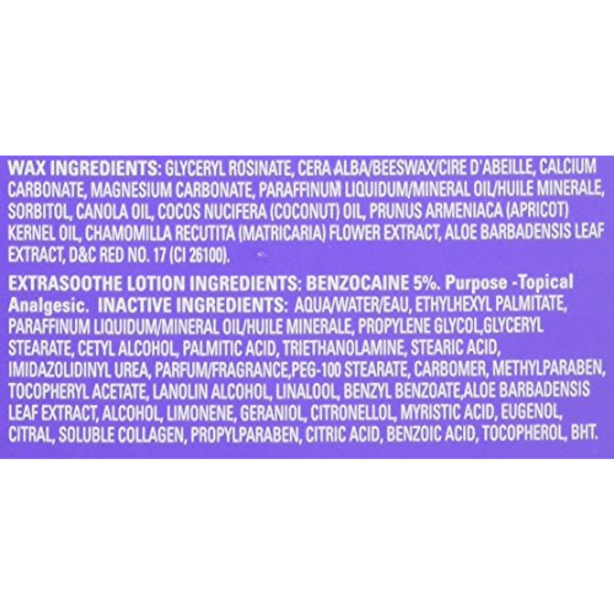 Sally Hansen Eyebrow, Face & Lip Wax Kit, Pack Of 1