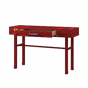 Acme Cargo Vanity Desk in Red